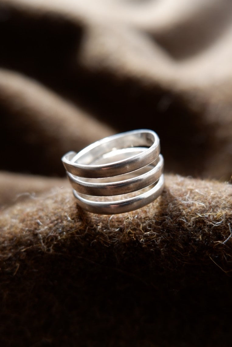 Sterling silver Pictish ring from the Norries Law hoard – Caledonian Forge