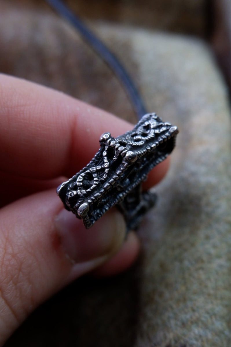 Ödeshög Mjolnir / Thor's Hammer Pendant in Sterling Silver or Bronze ...