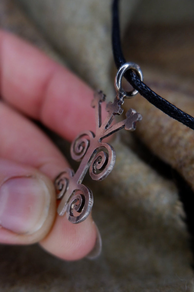 Sterling Silver Pictish Pendant Based on the Rosemarkie Stone Symbol ...