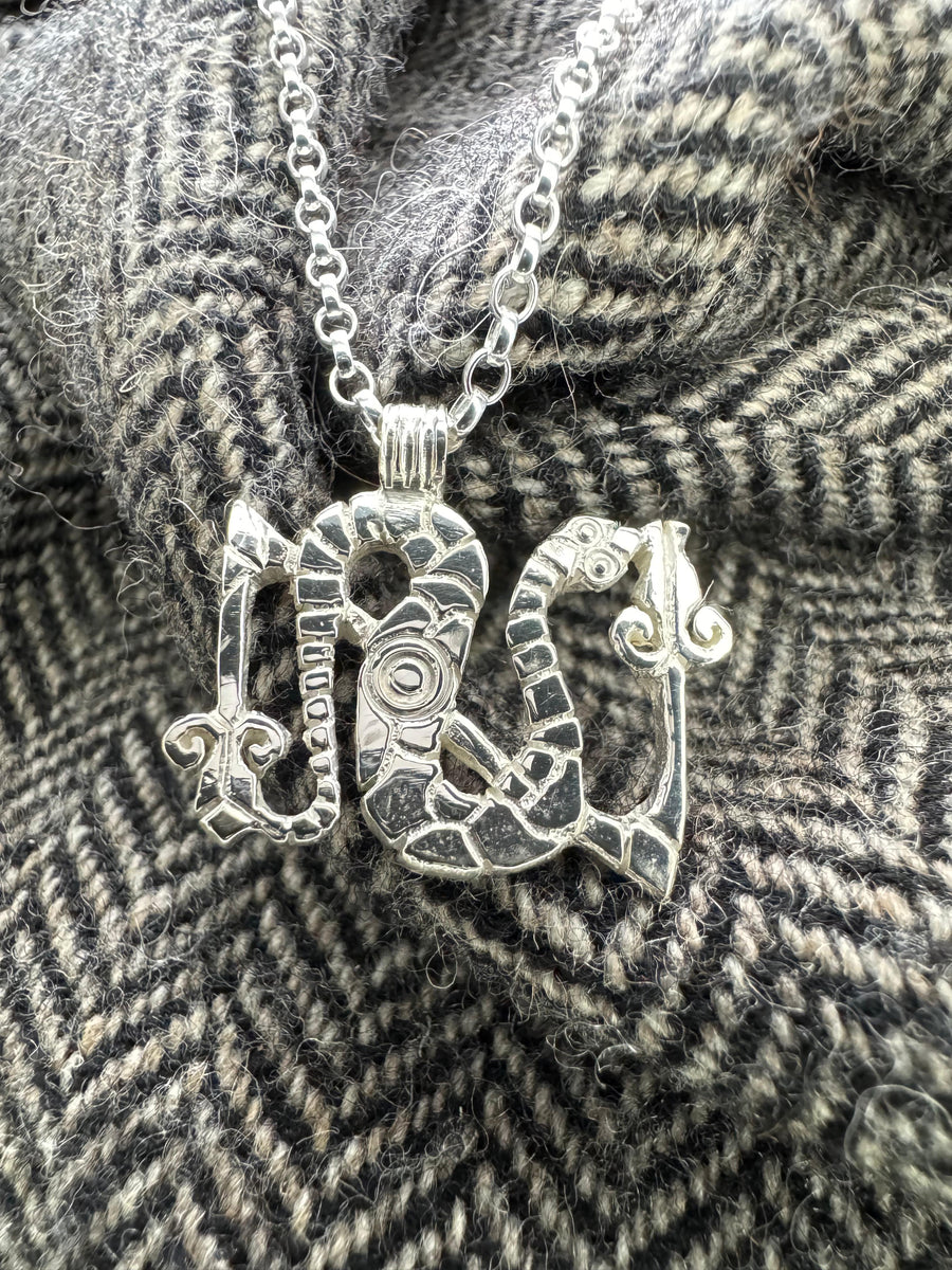 Newton Pictish Snake Pendant – Caledonian Forge