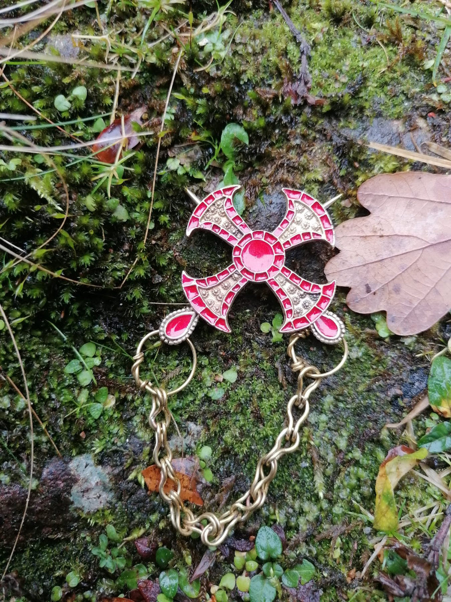 Early Anglo Saxon Trumpington Cross Pendant or Brooch – Caledonian Forge