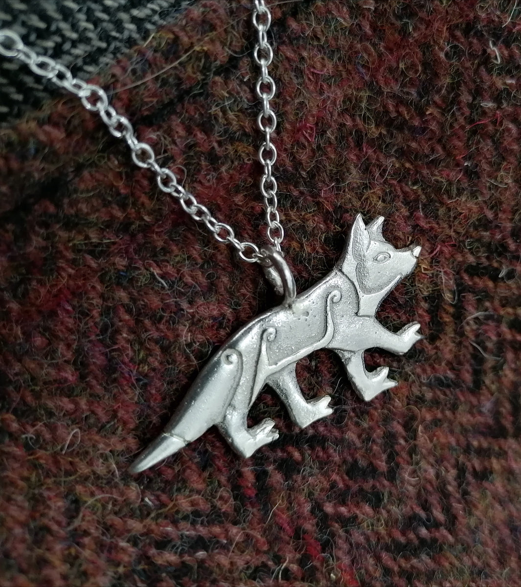 Pictish fox pendant – Caledonian Forge