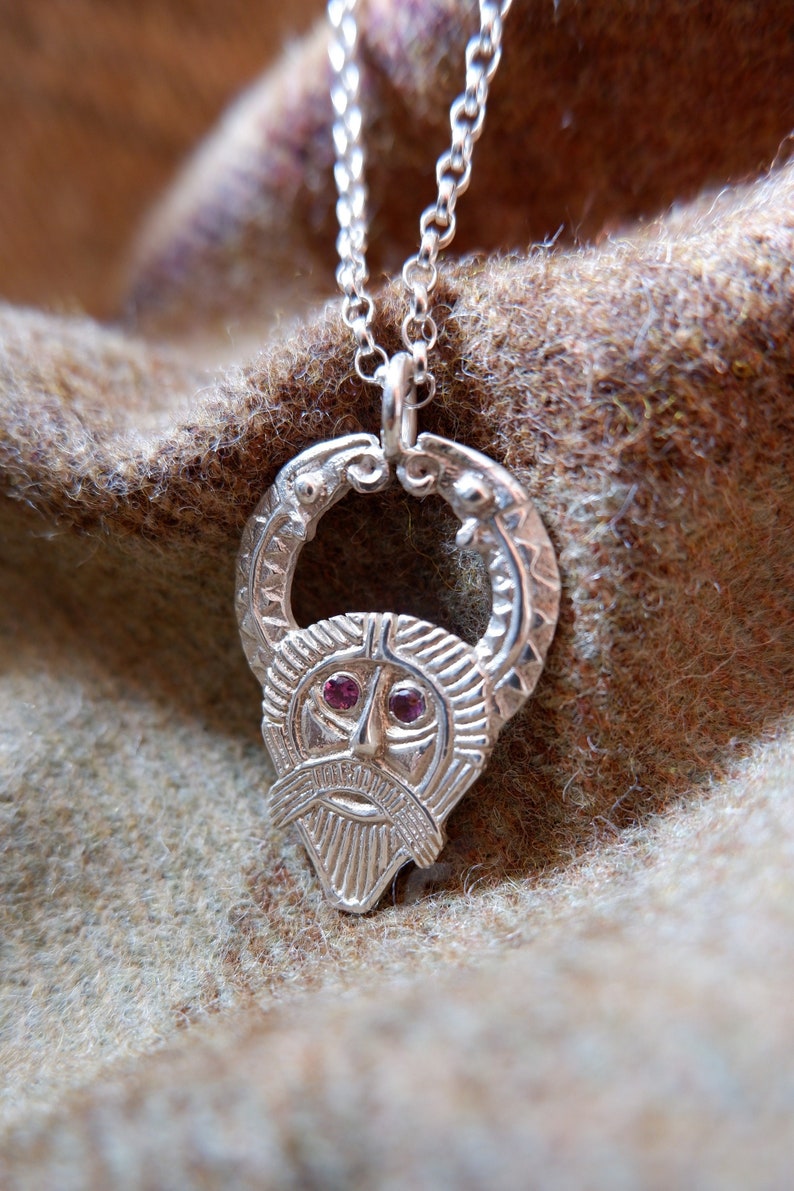 Anglo Saxon Woden Head Replica – Caledonian Forge