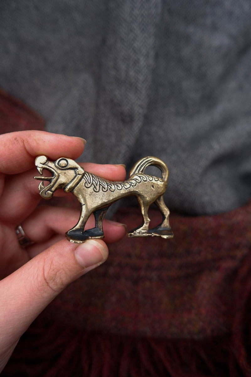 Pictish Dog Figurine in Bronze - Based on a possible helmet crest from ...